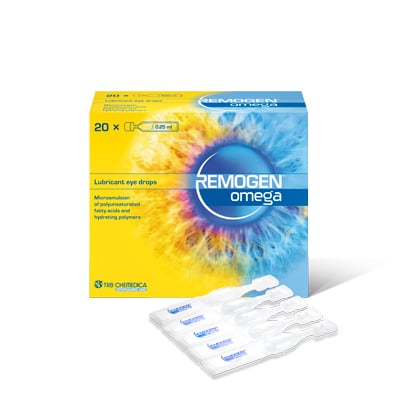 REMOGEN® OMEGA gocce oculari con Omega 3 - TRB CHEMEDICA SA